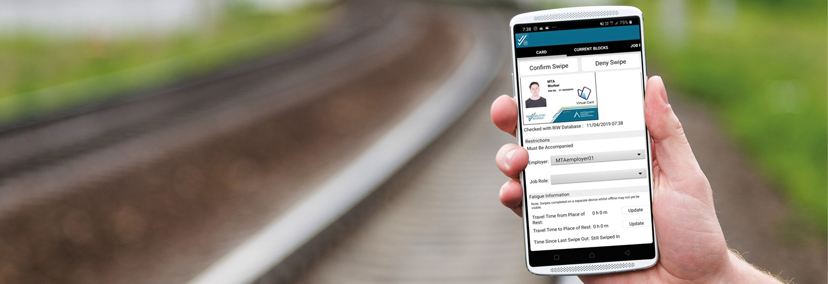 News - Rail Industry Worker